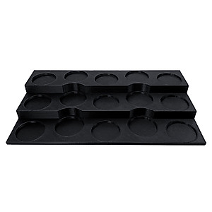 EnderToys 3-Tier Miniature Stand (32mm), 3D Printed Tabletop RPG and Wargame Miniature Display Shelf