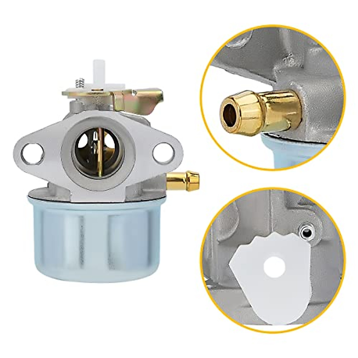Panari 499059 Carburetor for Briggs & Stratton 799869 792253 5.5 6.0 6.5 HP Quantum Engine Craftsman Pressure Washer 127700 127800 128700 128800 121K00 122K00 123K00 124T00 125K00 Small Engine