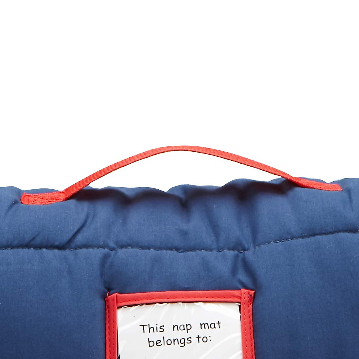 Baby Boom Funhouse MVP Sports Nap Mat Set - Includes Pillow and Fleece Blanket – Great for Boys Napping during Daycare or Preschool - Fits Toddlers, Blue