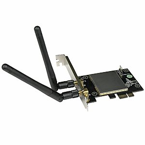 StarTech.com AC600 Wireless-AC Network Adapter - 802.11ac, PCI Express - Dual Band 2.4GHz / 5GHz PCIe Wireless Network Card, TAA (PEX433WAC11)