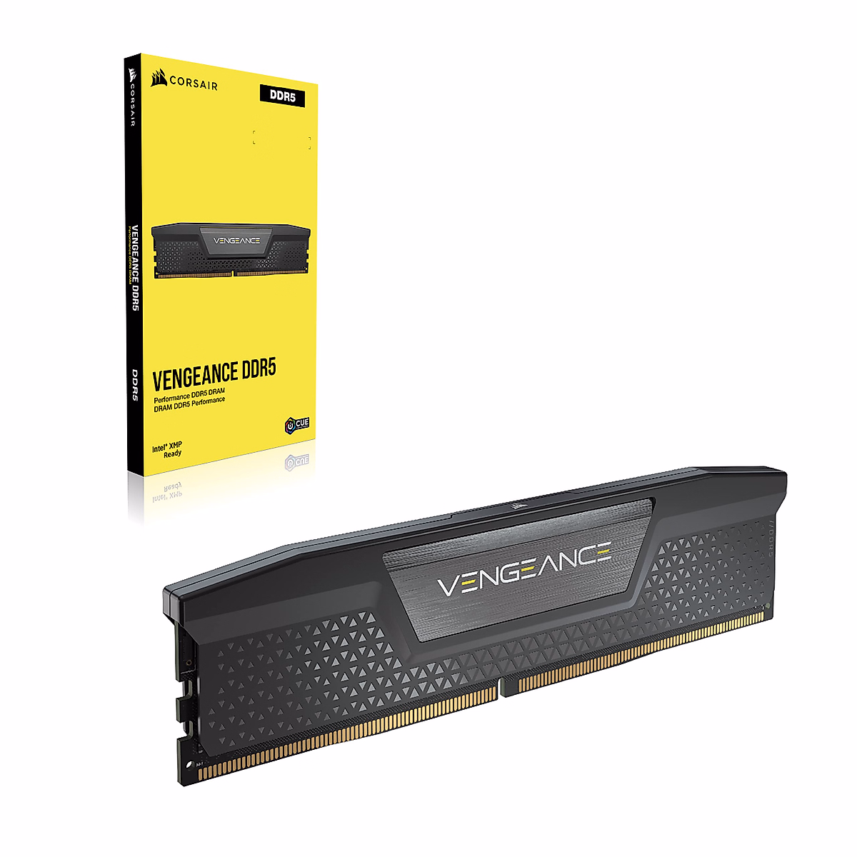 CORSAIR VENGEANCE DDR5 RAM 64GB (2x32GB) 5600MHz CL40-40-40-77 1.25V Intel XMP Desktop Computer Memory - Black (CMK64GX5M2B5600C40)
