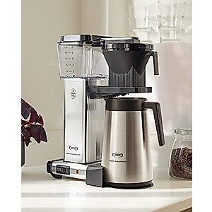 Technivorm Moccamaster 79312 KBGT Coffee Brewer, 40 oz, Polished Silver