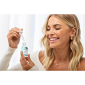 NURCH Pure Hyaluronic Acid Serum for Face + Snow Mushroom + Vitamin B5 | Natural & Lightweight | Vegan, Clean, & Fragrance Free | Moisturizer Hydrates Dry Skin & Reduces Appearance of Fine Lines, 1 Oz