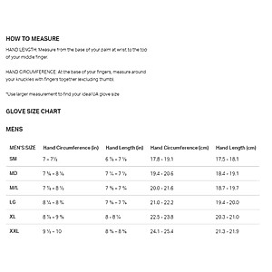 Under Armour Men's UA Armour® Liner 2.0 Gloves XL Black