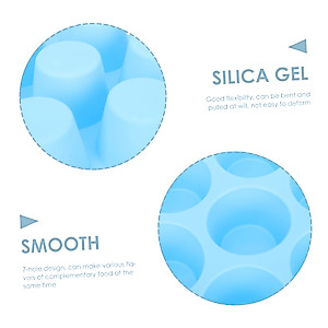 jojofuny 2pcs Air Fryer Mold Silicone Cake Baking Pans Silicone Chocolate Mold Silicone Cake Molds Baking Pans for Oven Donut Pans Frittatas Molds Baking Cup Mini