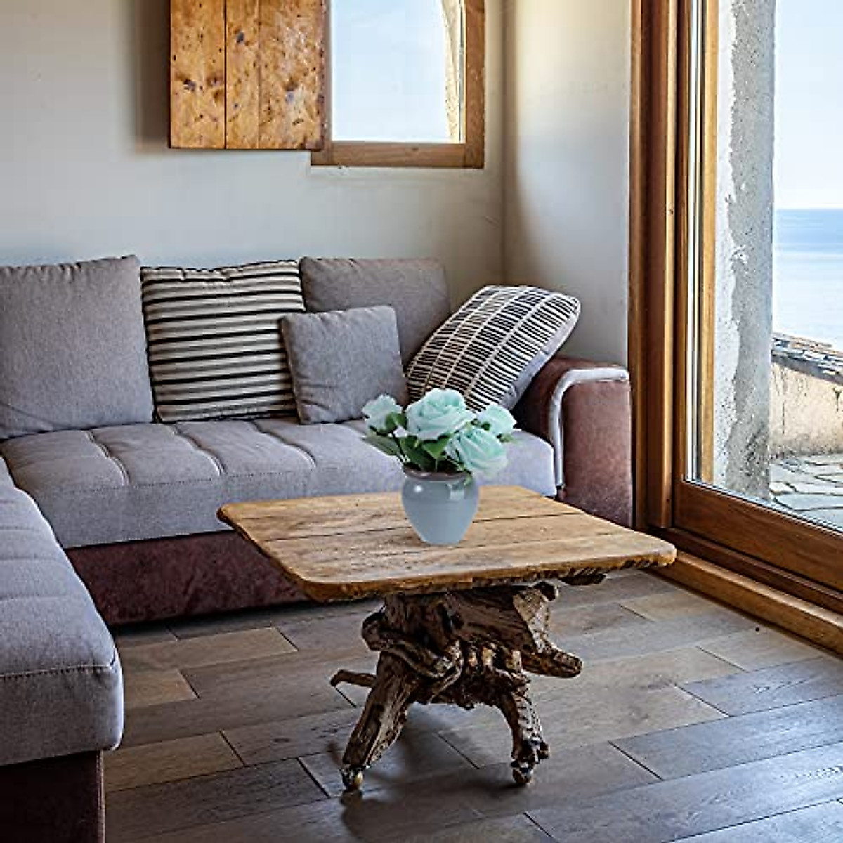 Happyyami 1Pc Succulent Flower Pot Home Decoration Ceramic Flowerpot Plant pots Indoor Mini Plant pots Garden planters Pot Bonsai Planters Home Plants Pot Ceramic Plants Pot Small Cactus