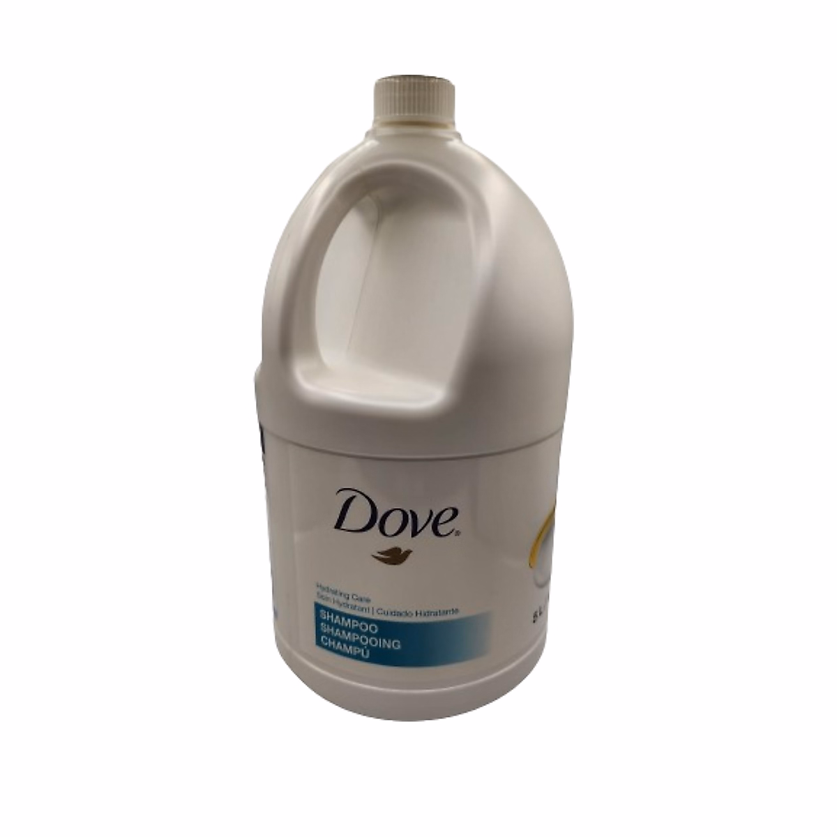 DOVE 5Liter Shampoo Daily Moisturizer Refill Bottles (Casepack 3 with Pelican Pump)