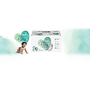 Pampers Pure Protection Disposable Baby Diapers, Hypoallergenic and Unscented, 68 Count, For Newborns up to 10 Pounds