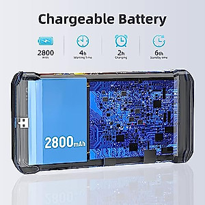 50FT Endoscope Inspection Camera, Oiiwak Borescope Camera for Pipe Sewer Drain Plumbing Inspection 1080P HD 4.3“ IPS Screen Waterproof IP67 Bore Scope Snake Camera with 6 LED Lights(15m Cable)