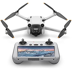 DJI Mini 3 Pro Camera Drone Quadcopter with RC Smart Remote Controller CP.MA.00000492.02 with 4K Video, 48MP Photo, Extended Protection Bundle with Deco Gear Backpack + FPV VR Viewer Pilot Headset