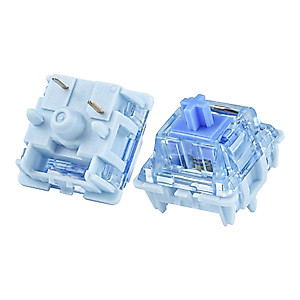 Chosfox Voyager Tactile Switch Mechanical Switch for Gaming Keyboard with an Extended Long Pole and Hyper Tactile 70pcs