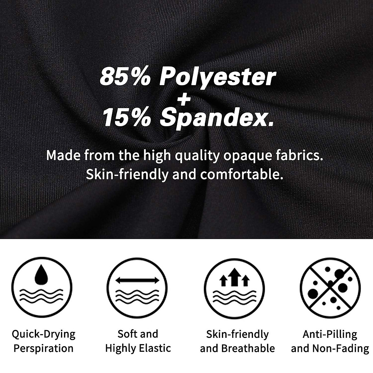 SPVISE Men's Compression Pants Leggings Sports Tights Cool Dry Athletic Baselayer Active Men Pants Workout Running Yoga Gym