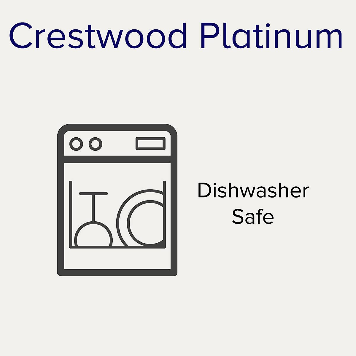 Noritake Crestwood Platinum 14-Inch Medium Oval Serving Platter