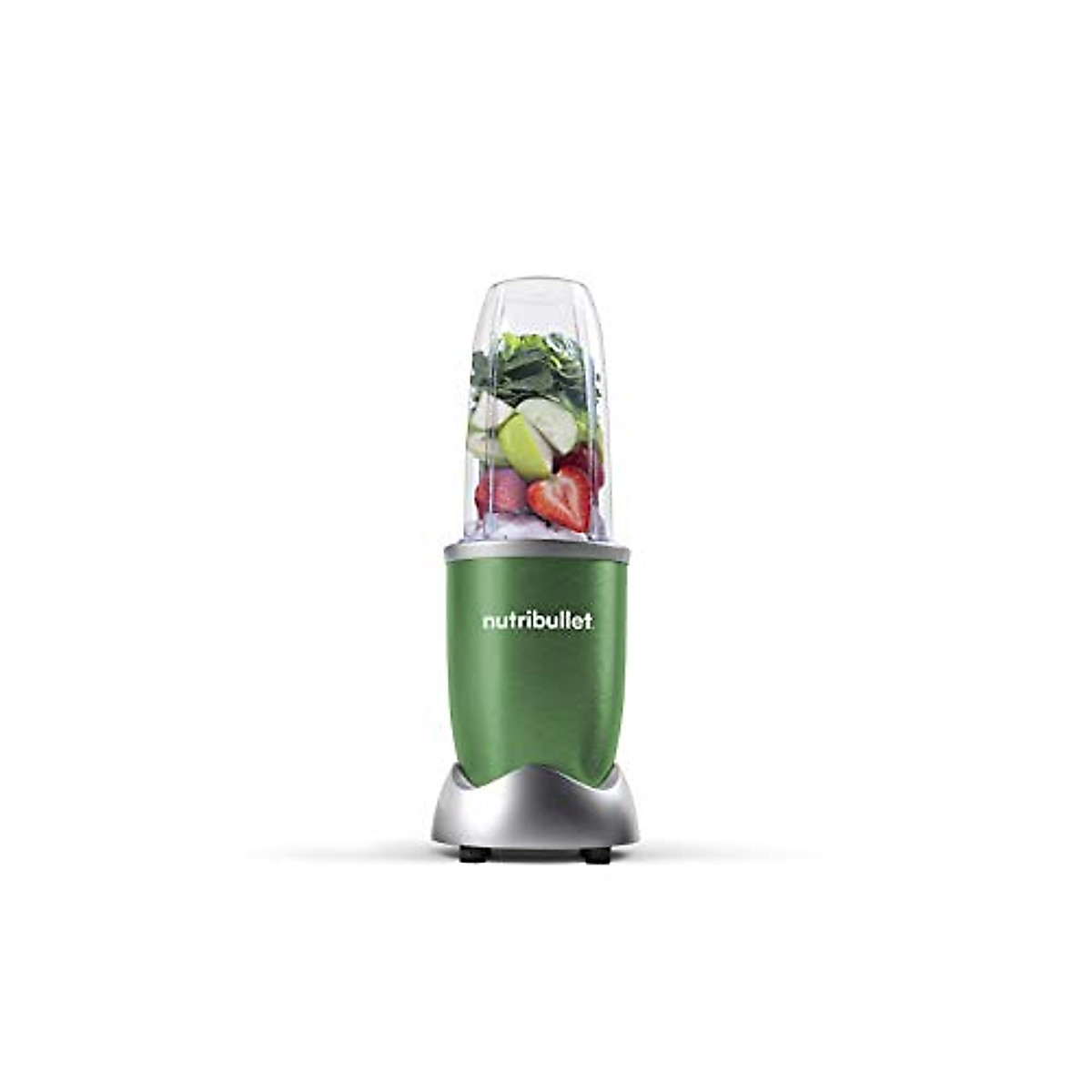 NutriBullet NB9-1301G Pro 13 Pcs Clover Green, 900W & Flip Top To-Go Lid (set of 2)