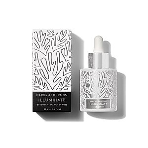 Naked & Thriving Illuminate BC+ Face Serum | Hyaluronic Acid, Vitamin C, Bakuchiol | Organic, Vegan, & Naturally-Derived Skin Care | For Mature Skin, Visible Spots and Wrinkles (1.0 fl oz/30 mL)