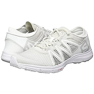 Salomon Crossamphibian Swift 2 Hiking Shoes for Women Sneaker, Lunar Rock/White/Alloy, 9