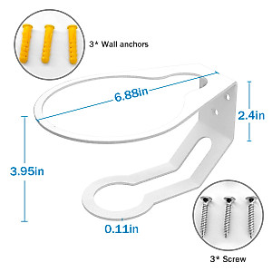 Ubiquiti Dream Machine Wall Mount,Space Saving Accessories for Dream Router Without Interference,Unifi Dream Router Bracket Made of Sturdy Metal(1pcs)