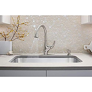 Kohler K-R18594-SD-VS Trielle Kitchen Sink Faucet, Vibrant Stainless
