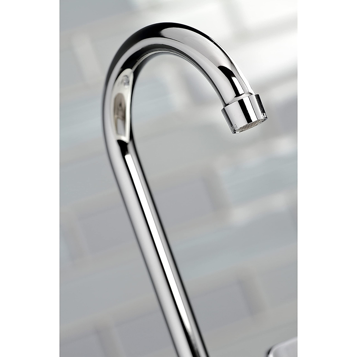 Kingston Brass KB8491EFL Centurion Bar Faucet, Polished Chrome, 4-3/4" spout reach