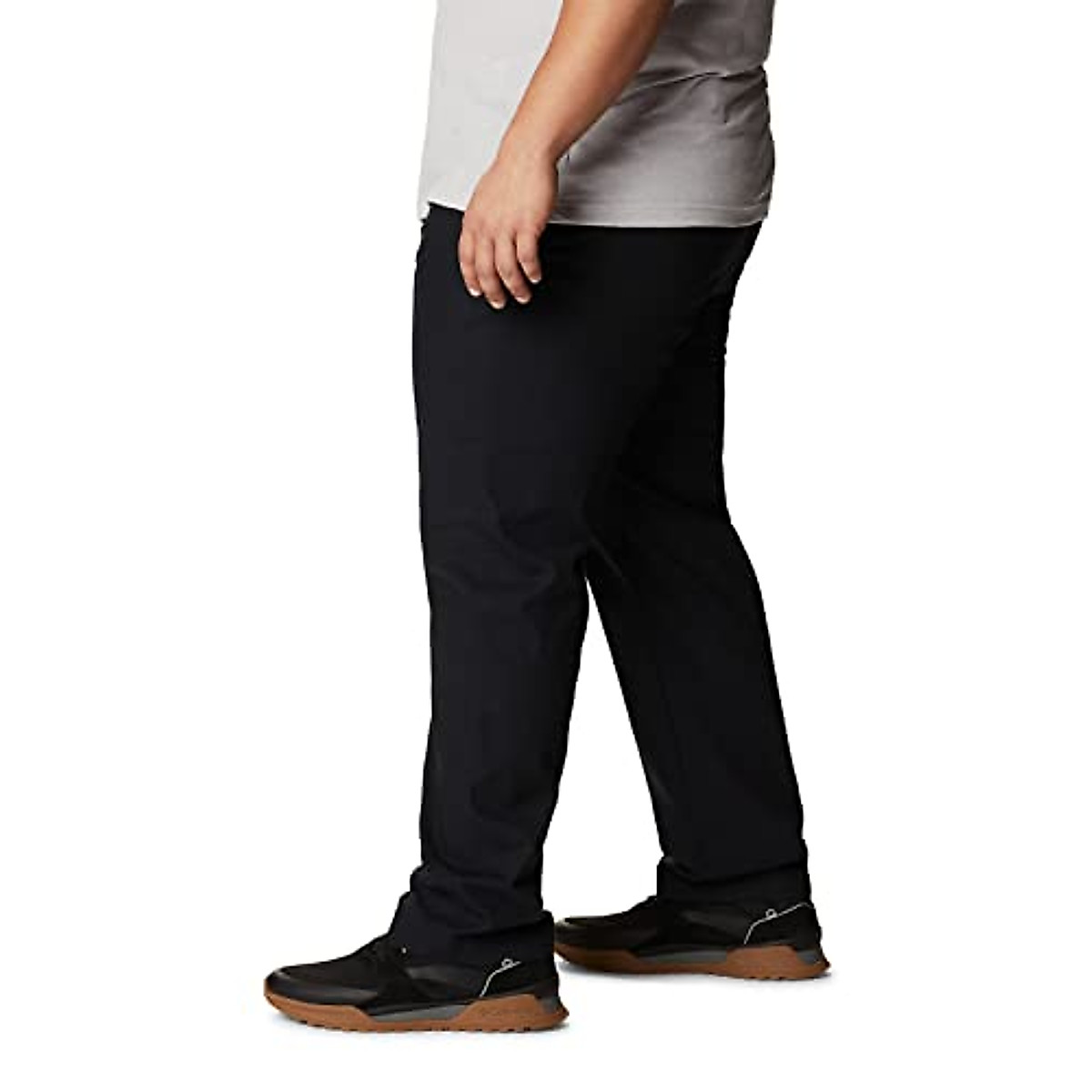 Columbia Flex ROC Pant Mens, Abyss, 42W x 32L Big Tall Black
