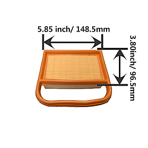 2 Pack TS420 Air Filter- with Pre Filter Fit for StihlTS410 TS420 TS420Z TS480 TS500i Concrete Cutoff Saw Cutquik Saws- TS420 Air Filter Compatible with 4238 141 0300， 4238 1404 401，4238 140 1800
