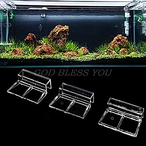 Clamp Support Holders Replacement Pet Parts Fish Tank Aquatic Pet Supplies Acrylic Clips Aquariums Lid Support Glass Cover Holders(6mm)