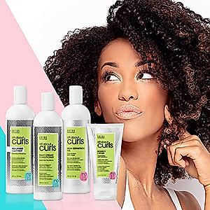 ALL ABOUT CURLS Bouncy Cream Styling | Touchable Soft Definition | Define, Moisturize, De-Frizz | All Curly Hair Types | Vegan & Cruelty Free | Sulfate Free | 5.1 Fl Oz