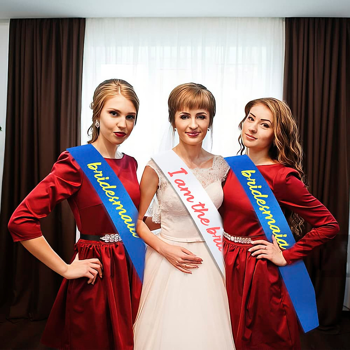 16 Pcs Sash Blank Satin Sash Royal Blue Sash Party, Bride To Be Sash, Plain Sash, Diy Sash Sashes For Pageants, Birthday, Party, Graduation, Hen Party, Homecoming, Wedding, Make Your Own Sash