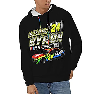 ASFRSH William Byron 24 Men'S Pullover Hoodie Casual Hooded Sweatshirt Best Hoodies Sportswear Tracksuit