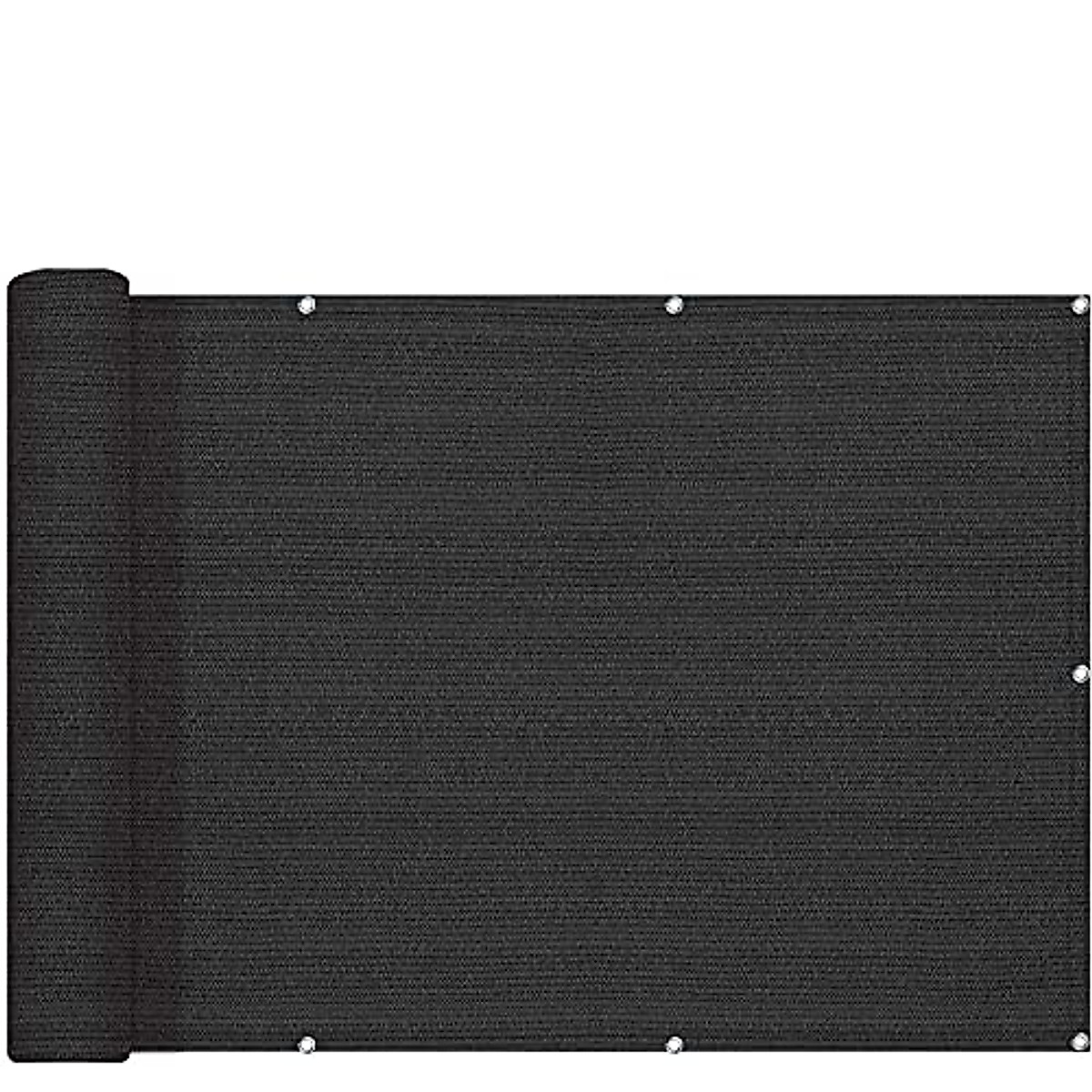 ZHONOM Balcony Privacy Screen Cover, 3 x 16.4 Feet Fence Screen Balcony Shield Cover UV-Resistant Visibility Reduction Windscreen Garden Fence with Cable Ties with Cable Ties and PE Cord