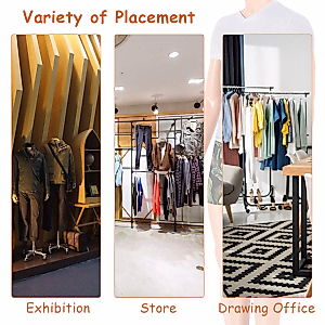 Giantex 6 Ft Male Mannequin, Adjustable Dress Mannequin Full Body w/Separated Fingers, Stable Iron Base, Realistic Mannequin for Cosplay