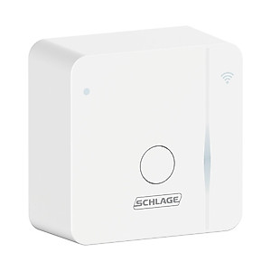 SCHLAGE BR400 Sense Wi-Fi Adapter (2.4GHz WiFi Only) | Works With SCHLAGE Sense , White