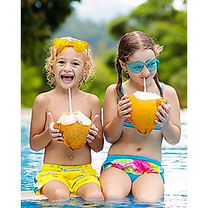 Weewooday 30 Pairs Heart Shaped Rimless Sunglasses Transparent Heart Glasses Candy Color Frameless Sunglasses Tinted Trendy Eyewear Party Favors