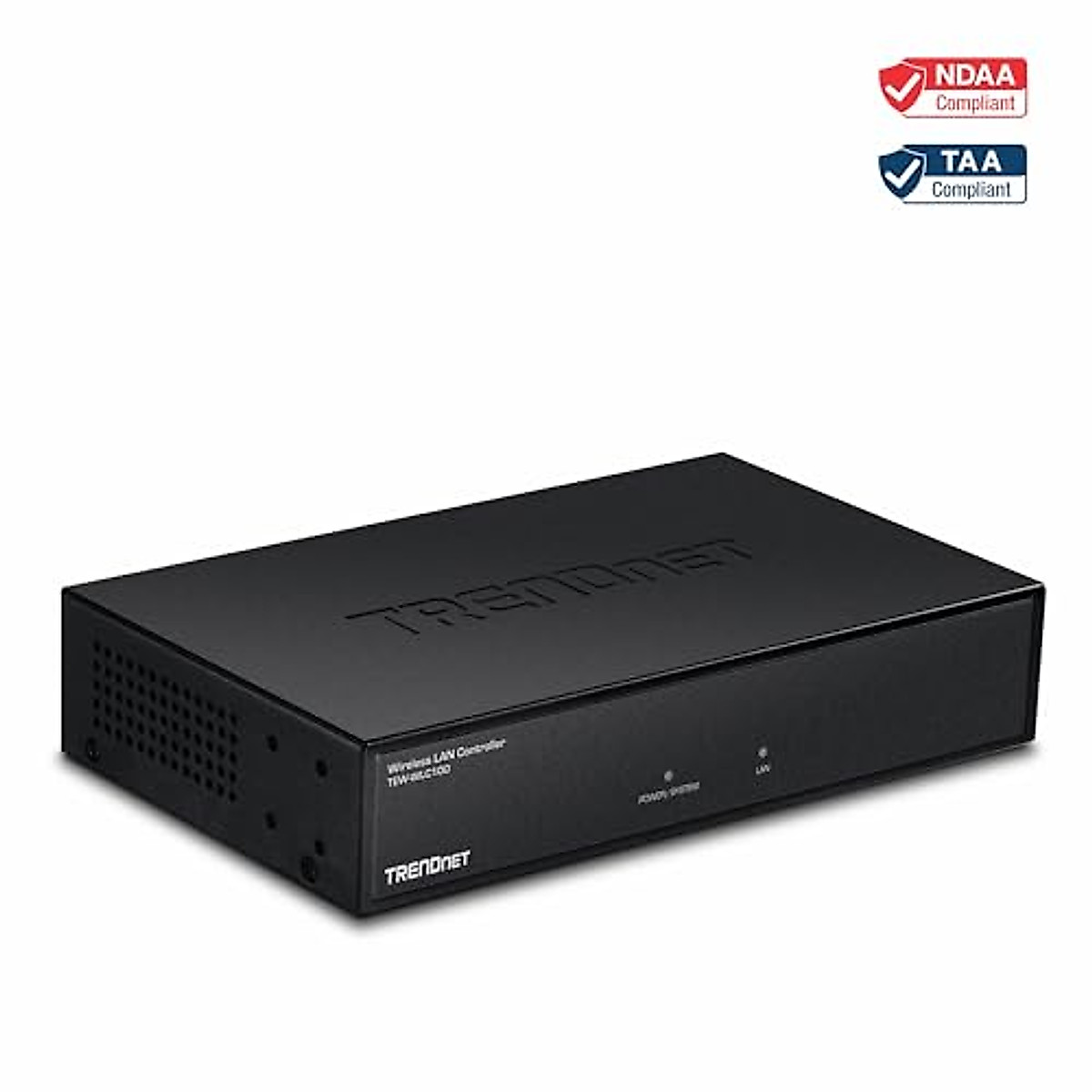 TRENDnet Wireless LAN Controller, Built-in 5-Port GB Switch, Compatible with: TEW-755AP/TEW-821DAP/TEW-825DAP, Access Point Management, TEW-WLC100, Black, Manage up to 128 AP's
