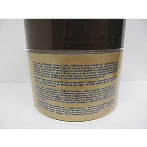 Lustrasilk Moisture Max Keratin Protein Hydrate Therapy Deep Conditioner 8oz AND Nicka K Brightening Essence Mask