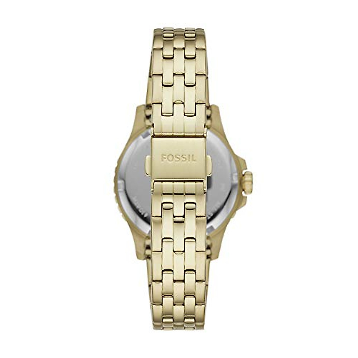 Fossil Women's FB-01 Quartz Stainless Steel Three-Hand Watch, Color: Gold (Model: ES4746)