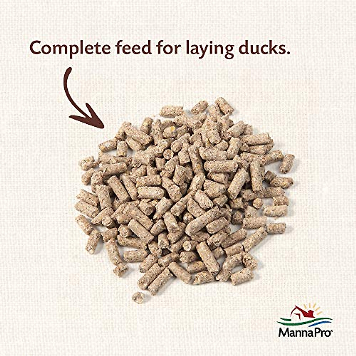 Manna Pro Duck Layer Pellets, 8 Pounds (Pack of 2)