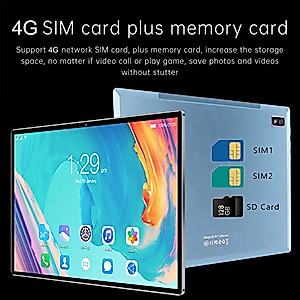 Pomya Tablet, 10 Inch 1200x1920 FHD Tablet for Android 11, 6GB RAM 256GB ROM 2.0GHz Octa Core Tablet with Dual Cameras, 7000mAh 5G WiFi HD Tablet for Daily Life