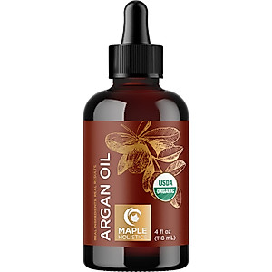 Organic Hair Growth Treatment Set - Moroccan Argan Oil, Rosemary Essential Oil, and Pure Hair Oils for Hair Growth