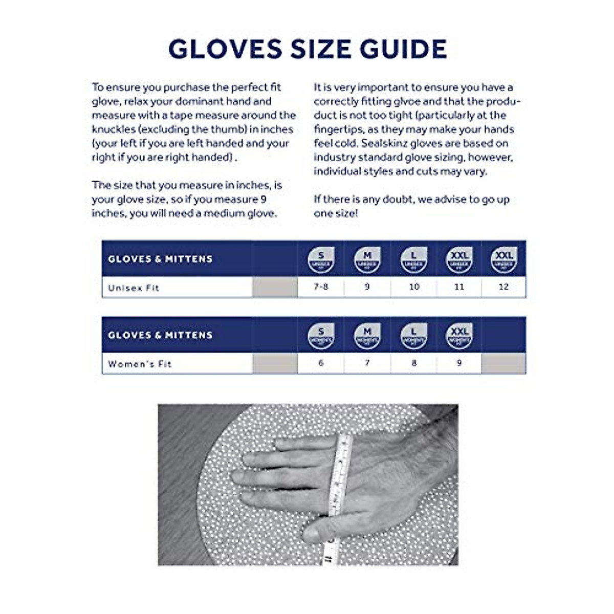 SEALSKINZ Unisex Merino Fingerless Glove Liner, Black,