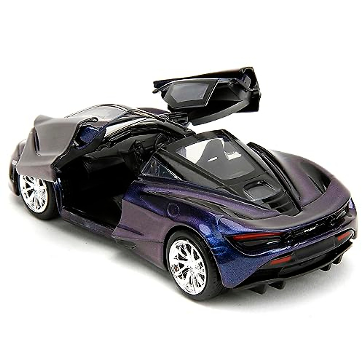 McLaren 720S Blue Metallic with Black Top Pink Slips Series 1/32 Diecast Model Car by Jada 34660