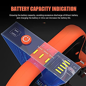 ALLONE Cordless Weed Wacker Battery Powered with Power Display & 3-Level Speed Variable, Electric Weed Eater Lightweight Brush Cutter Grass Trimmer with Metal Blades, 4.0Ah Battery and Charger