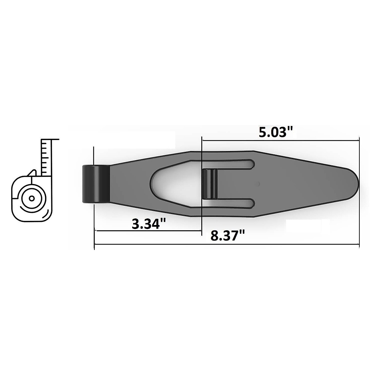 Kenworth Peterbilt Hood Latch assembly kit/set L56-0001 -comes with polished stainless steel brackets