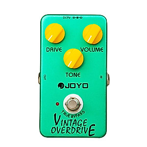 JOYO JF-01 Vintage Overdrive and JF-03 Crunch Distortion Effect Pedals for Electric Guitar Most Frequently Combination Budget Pedals in Bundle
