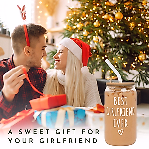 Gifts for Girlfriend - Gifts for Her - Girlfriend Gifts for Women, Couple Gifts - Anniversary, Birthday, Christmas Gifts for Girlfriend - I Love You Gifts for Her - Girlfriend Gift - 20 Oz Can Glass