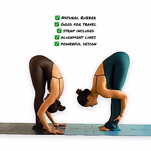 KALM X ANNIE MOVES Travel Yoga Mat 2mm. (Blue)