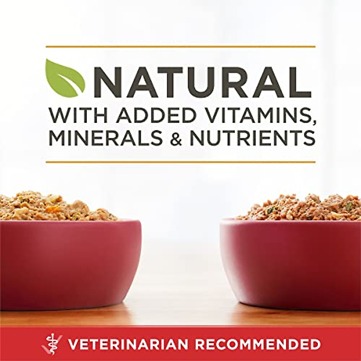 Purina ONE Classic Ground Chicken and Brown Rice, and Beef and Brown Rice Entrees Wet Dog Food Variety Pack - (Packs of 6) 13 oz. Cans