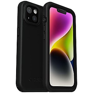 OtterBox FRĒ Series Waterproof Case with MagSafe (Designed by LifeProof) for iPhone 14 Plus - Black