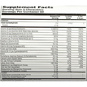 CHILDREN'S MULTI CHEW CHERRY 120 TABLETS