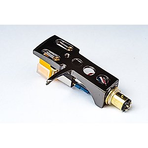 Titanium plated Headshell, mount, cartridge and stylus, needle for Pioneer PLX-1000, PL-518, PL-530, PL-A35, PLX-500, PL-560, PL-200, PL-516, PL-255, PL-200X, XL-A700, PL-A45D, MADE IN ENGLAND